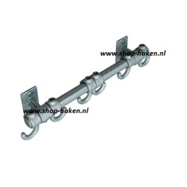 Hakenbeugel in steigerbuis Ø 33.7 mm