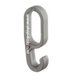 Enkele Buis L-haak in kunststof